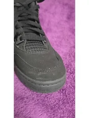 Jordan | Shoes | Nike Air Jordan 4 Retro Og Ps Black Cat Light Graphite ...
